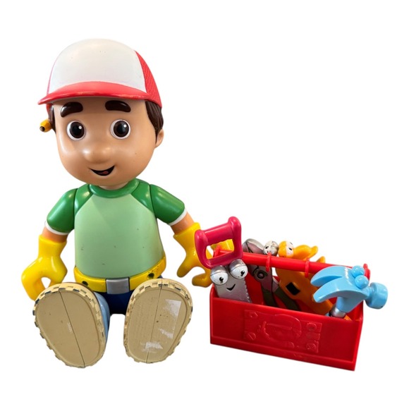Disney | Toys | Disney 207 Handy Manny Tool Set Figure Talking Toy With ...
